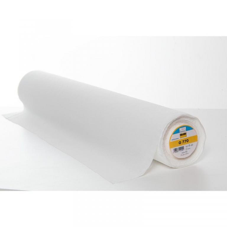 Vilene G770 Woven Interfacing Fusible - White Vlieseline | More Sewing