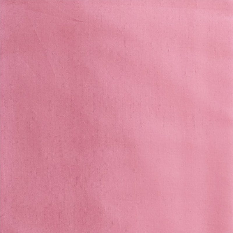 Candy Pink Plain Cotton Poplin | More Sewing